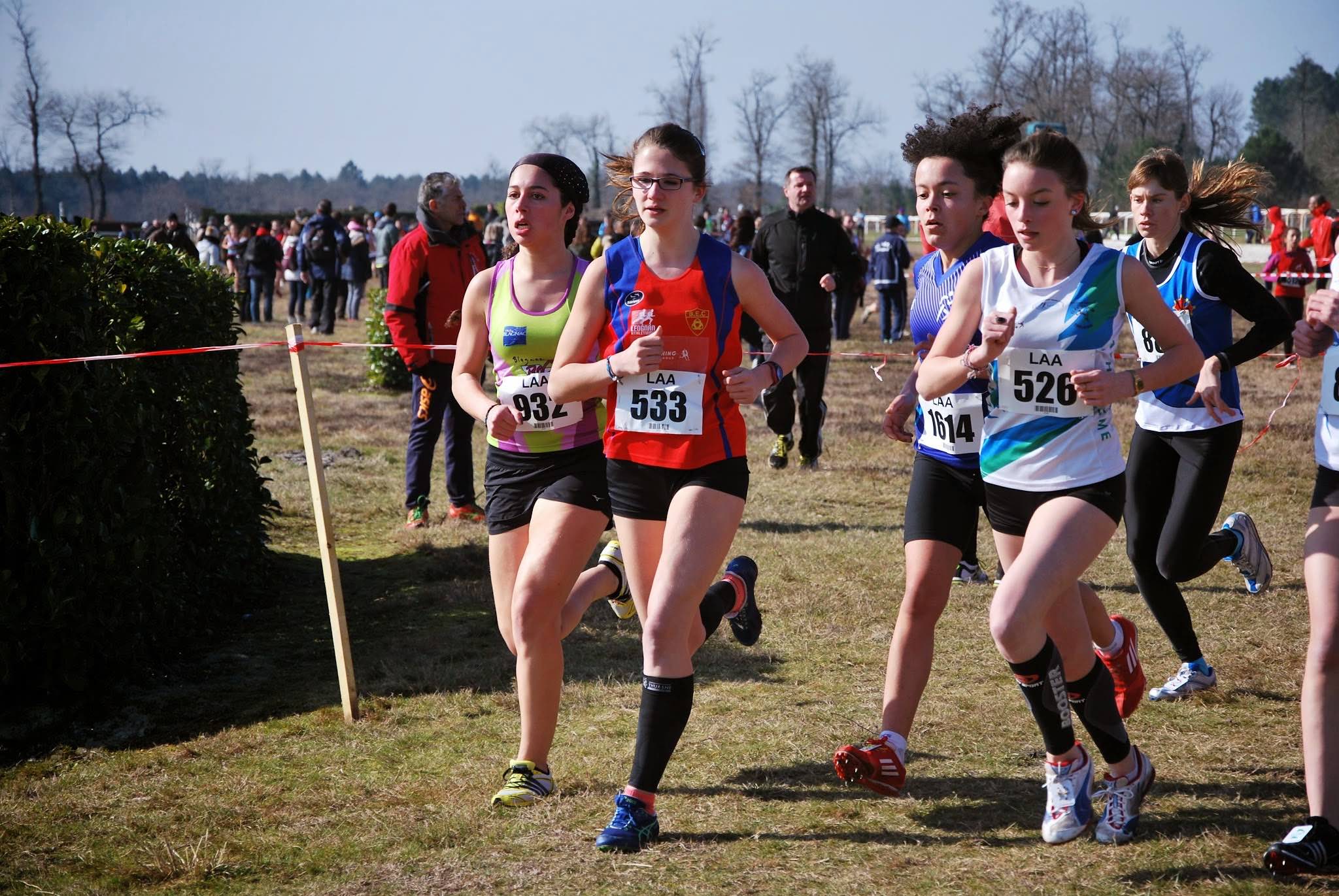 1/2 finale de championnat de France de cross Sud Ouest – Léognan Athlétisme